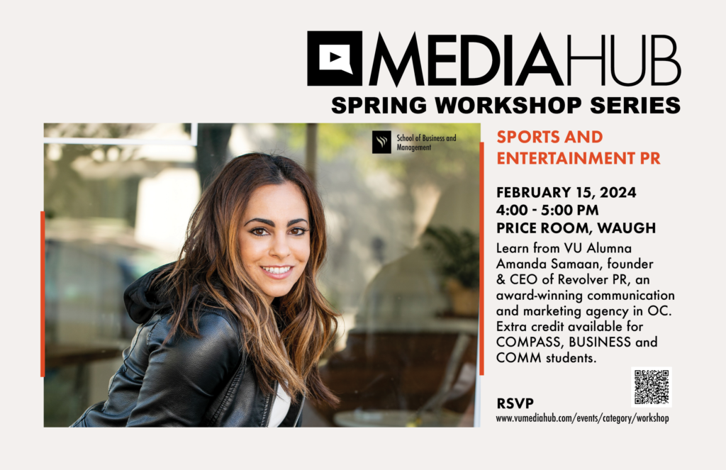 MediaHub Workshop: Sports and Entertainment Public Relations with ...